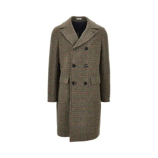 BRERAS Cashmere And Wool 'tirana' Coat - Multicolor