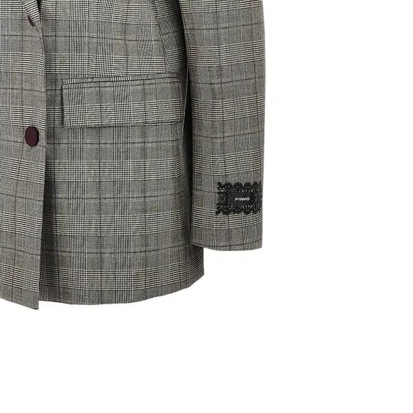 Pinko Prince Of Wales Double-breasted Jacket - Multicolor