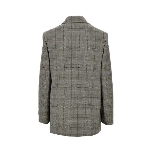 Pinko Prince Of Wales Double-breasted Jacket - Multicolor