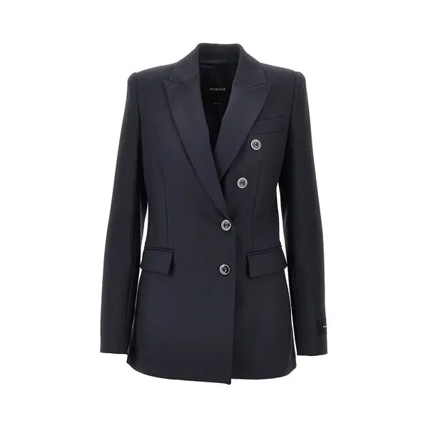 Pinko Wool-blend Double-breasted Colsure