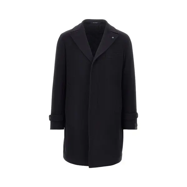 Tagliatore Cashmere And Wool Tailored Coat