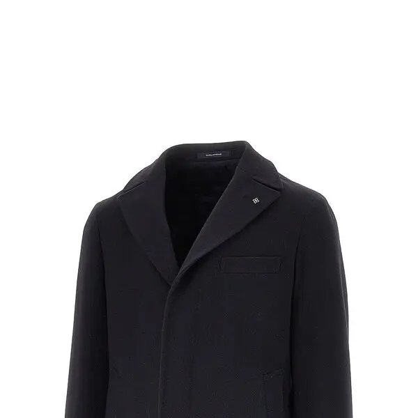 Tagliatore Cashmere And Wool Tailored Coat
