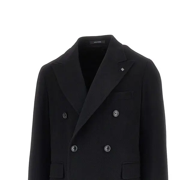 Tagliatore Double-breasted Wool And Cashmere Coat