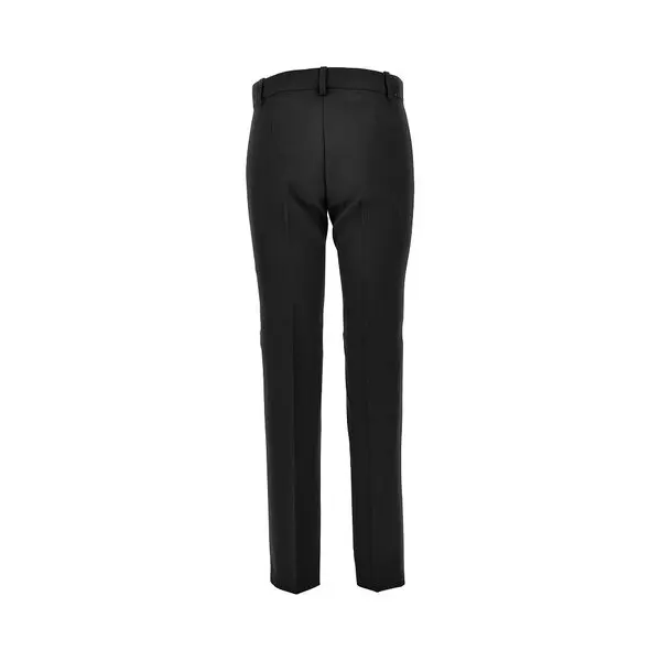 Pinko Viscose-blend Crêpe Flare Trousers