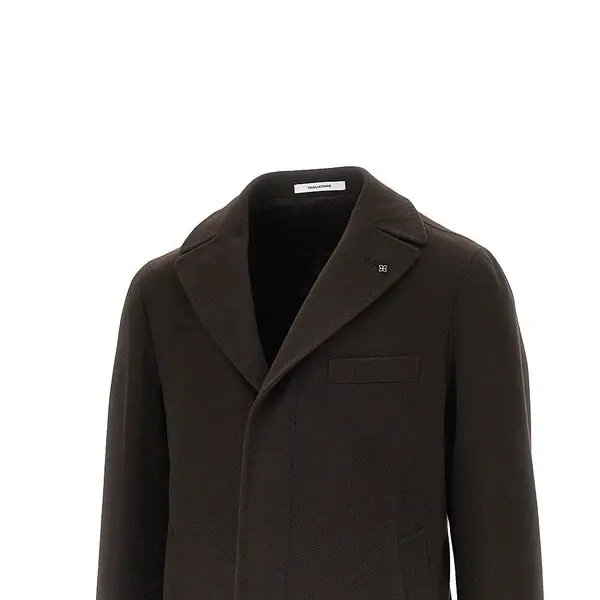Tagliatore Cashmere And Wool Tailored Coat