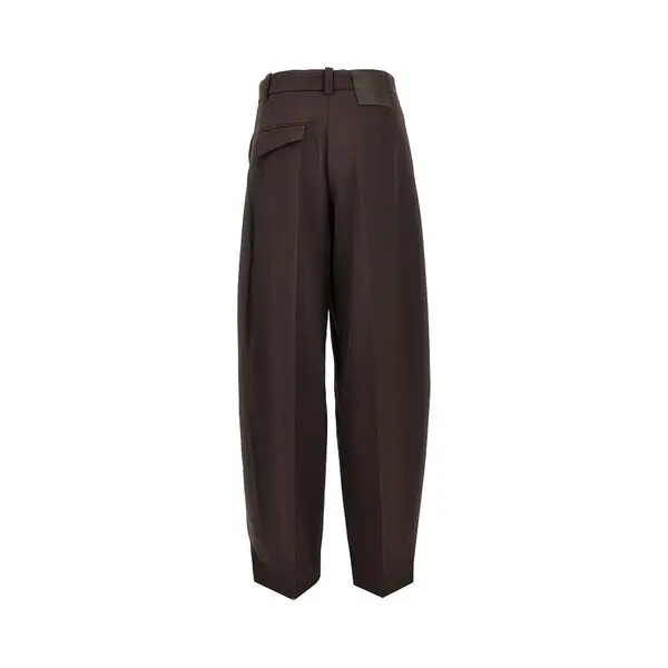 Pinko Wool-blend Barrel Leg Pants