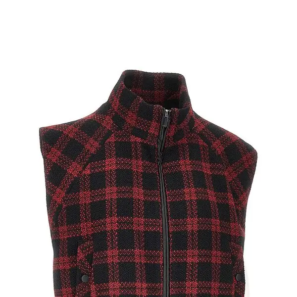 Pinko Buffalo Check Tweed Waistcoat