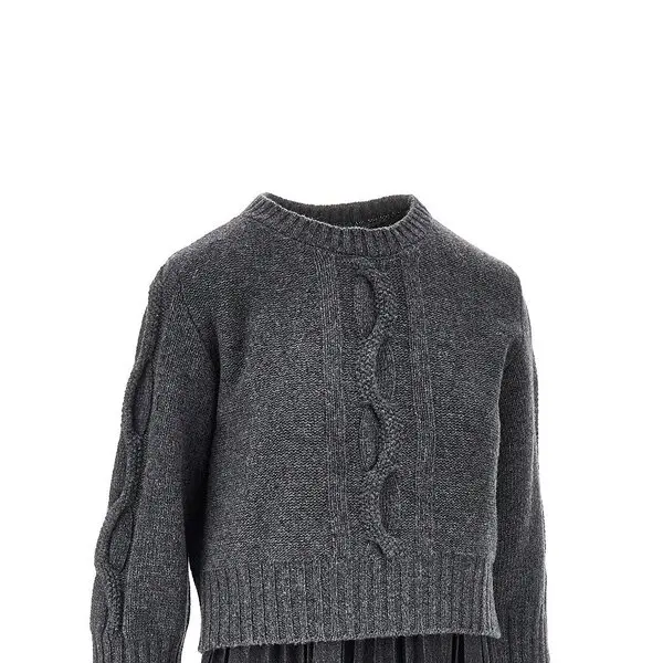 Max Mara Midi Dress With Sweater