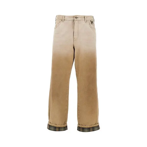 GOLDEN GOOSE Cotton Canvas Painter Pants