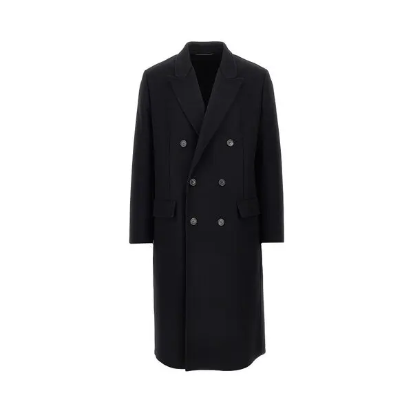 Saint Laurent Double Wool Felt Coat