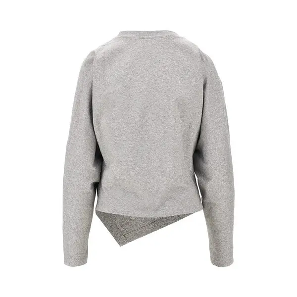 GANNI Draped Stretch Jersey T-shirt