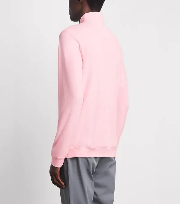 Rlx Ralph Lauren Polo Pony Quarter-zip Sweatshirt