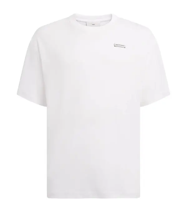 SONG FOR THE MUTE Cotton Logo-label T-shirt