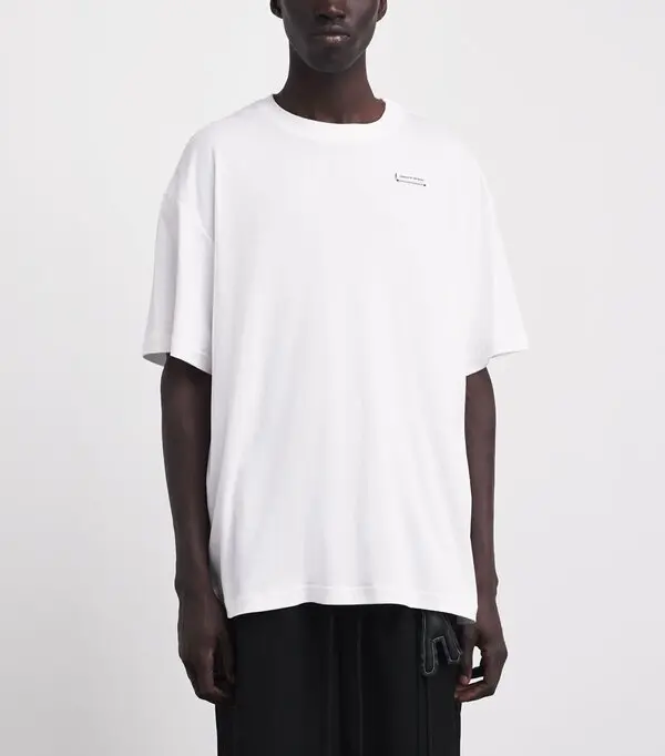 SONG FOR THE MUTE Cotton Logo-label T-shirt