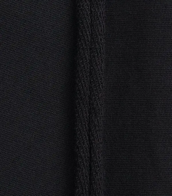 ME+EM Organic Cotton-blend Puff-sleeve Top - Black
