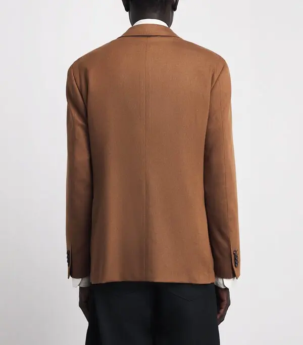 Canali Stretch-wool Single-breasted Blazer