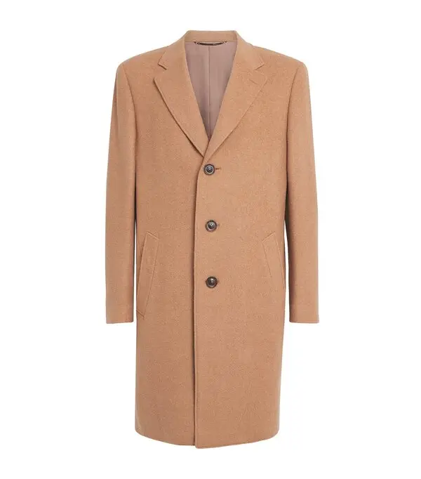 Canali Cashmere-silk Overcoat