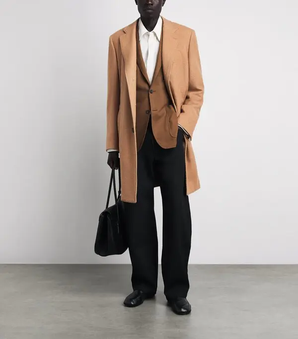 Canali Cashmere-silk Overcoat