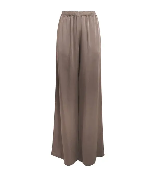 Fabiana Filippi Elasticated-waistband Flared Trousers