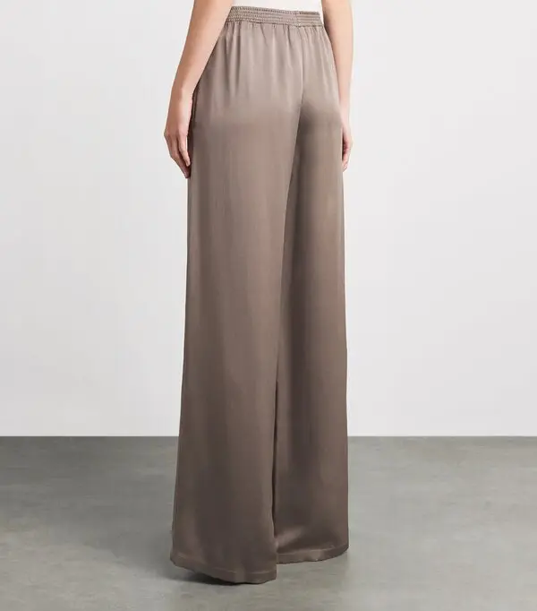 Fabiana Filippi Elasticated-waistband Flared Trousers