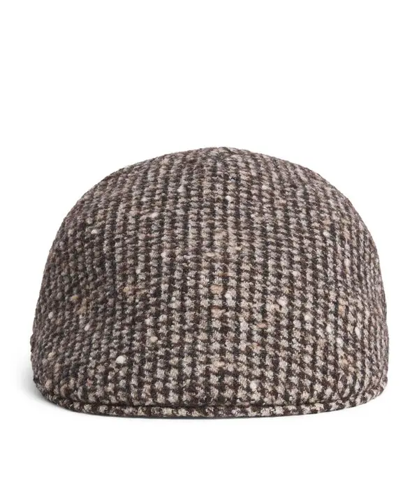 Borsalino Wool Parigi Duckbill Flat Cap