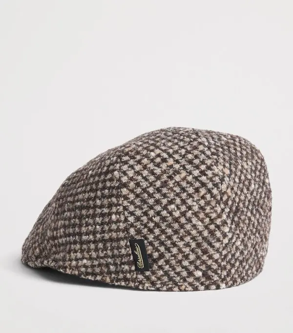 Borsalino Wool Parigi Duckbill Flat Cap
