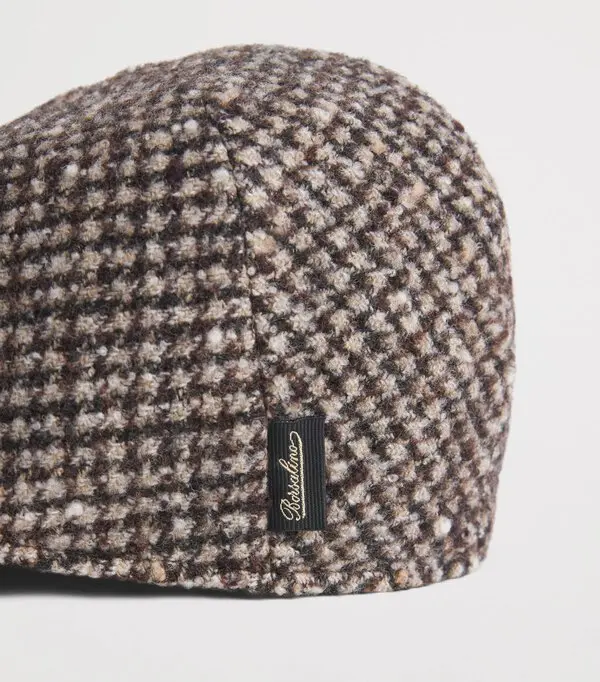 Borsalino Wool Parigi Duckbill Flat Cap