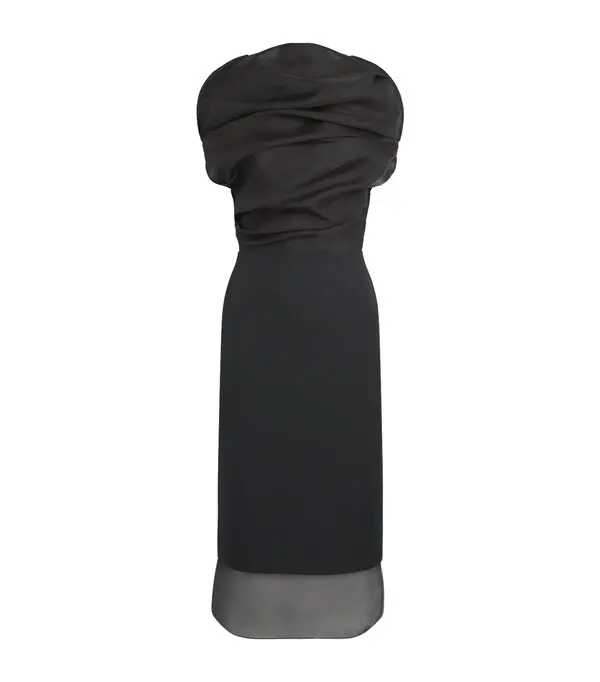 VORANIDA Silk Rhea Midi Dress