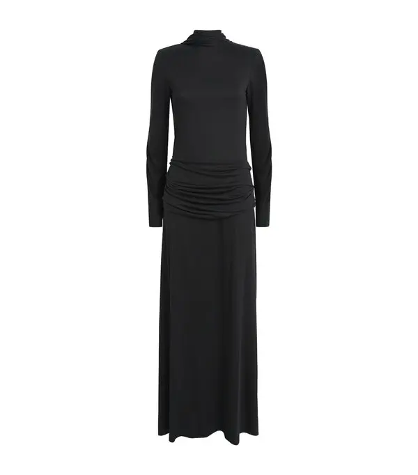VORANIDA High-neck Mols Maxi Dress
