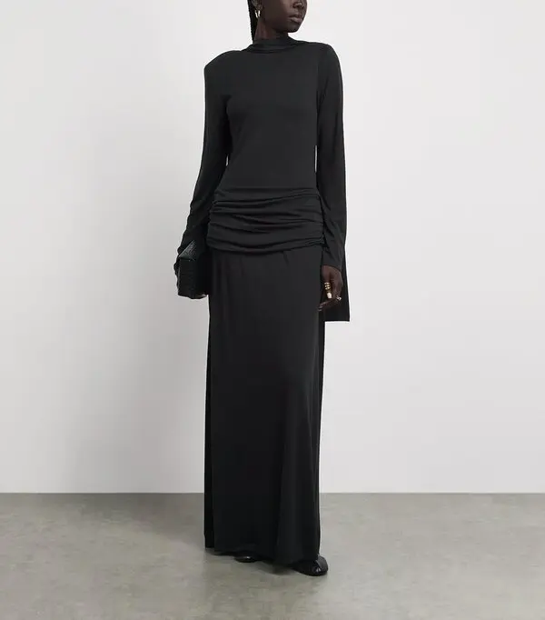 VORANIDA High-neck Mols Maxi Dress