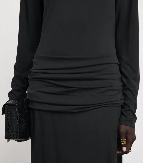 VORANIDA High-neck Mols Maxi Dress