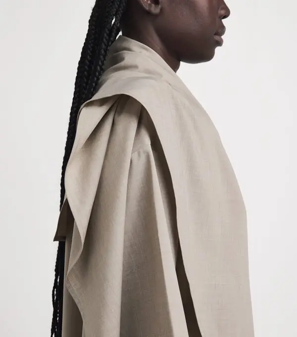 VORANIDA Layered-scarf Roth T-shirt