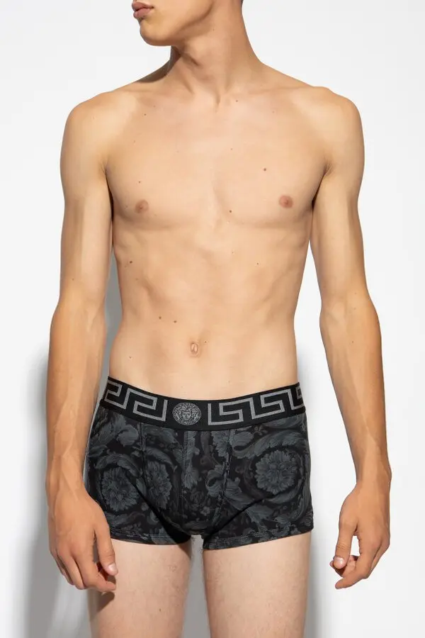 Versace Barocco-printed Stretched Boxers