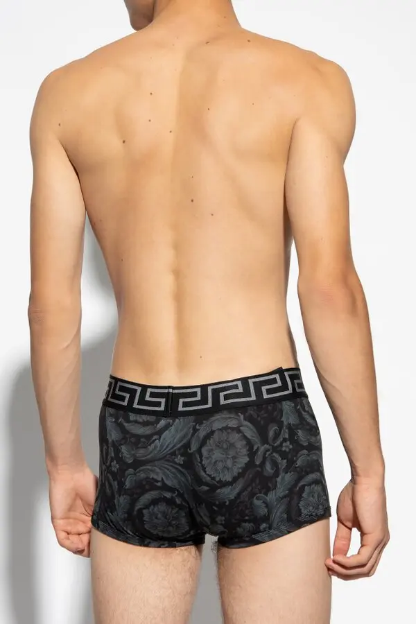 Versace Barocco-printed Stretched Boxers