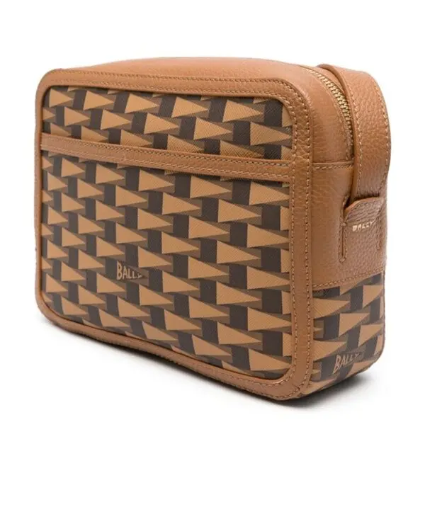 Bally Logo Zipper Satchel