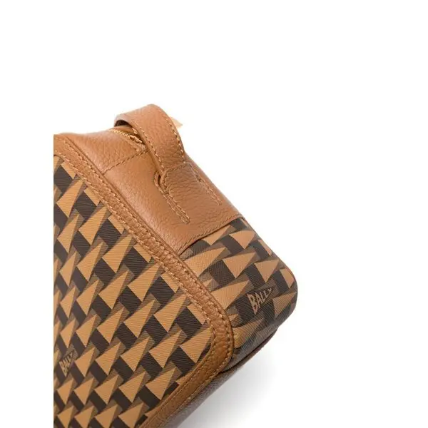 Bally Logo Zipper Satchel