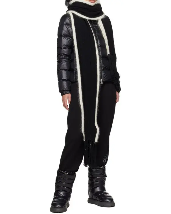 Moncler Gles Zip-up Short Down Jacket