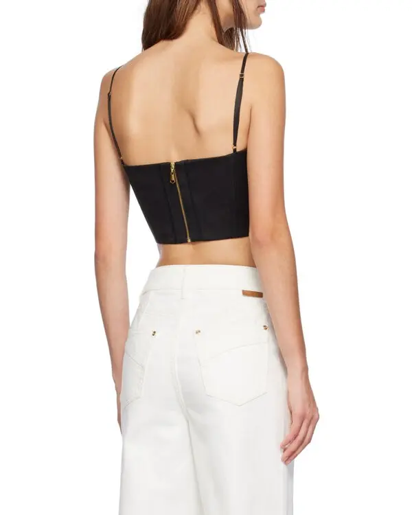 Zimmermann Silk Corset Top