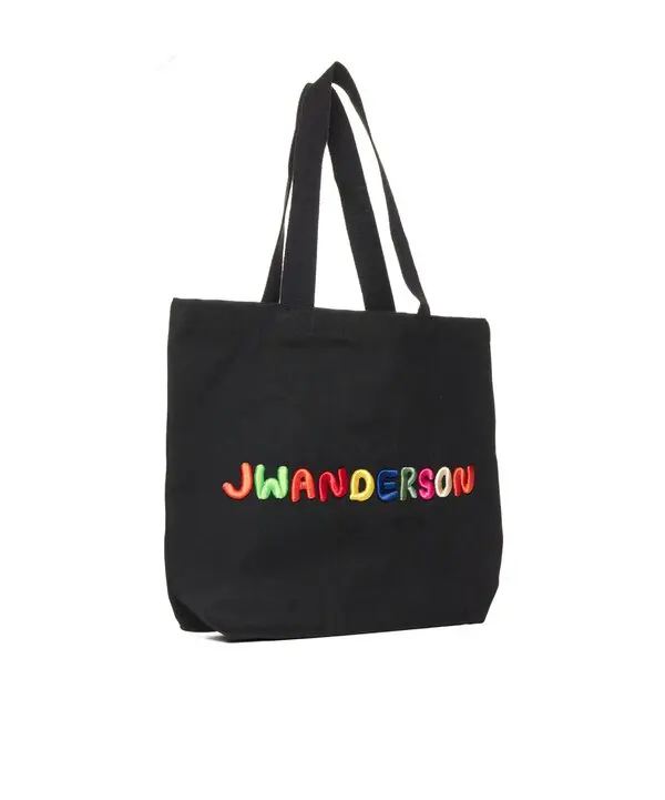 J.W.ANDERSON Jw Anderson Logo-embroidered Top Handle Bag