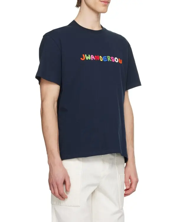 J.W.ANDERSON Jw Anderson Logo Embroidered T-shirt