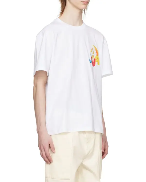 J.W.ANDERSON Jw Anderson Jwa Orange Printed T-shirt