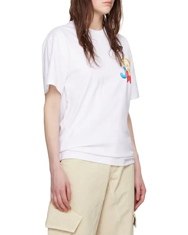 J.W.ANDERSON Jw Anderson Jwa Orange Printed T-shirt