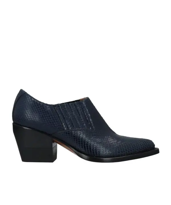 Chloé Minimal Denim Ankle Boots