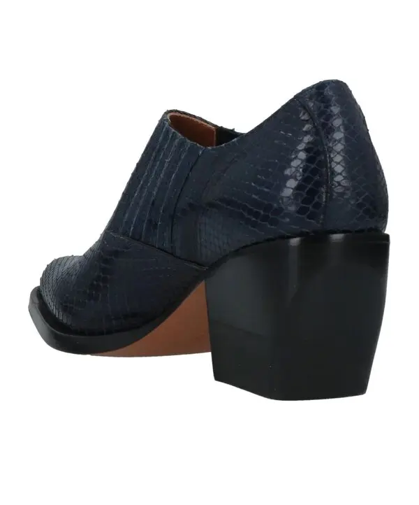 Chloé Minimal Denim Ankle Boots