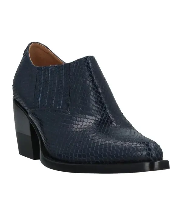 Chloé Minimal Denim Ankle Boots