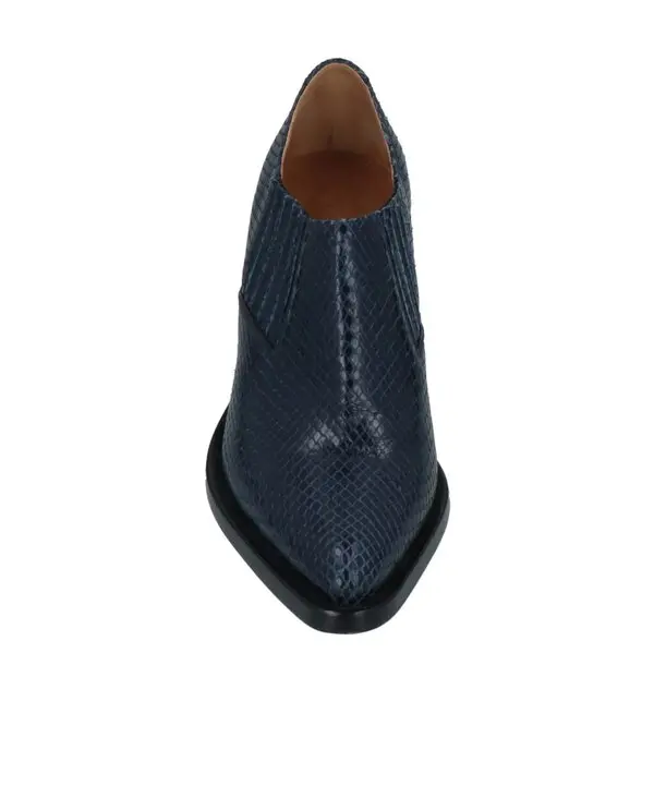 Chloé Minimal Denim Ankle Boots