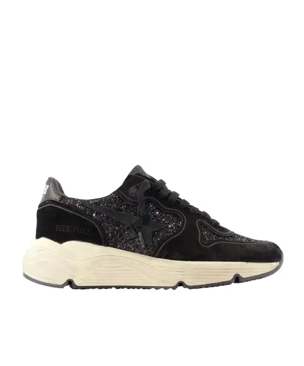 GOLDEN GOOSE Lace-up Sneakers - Black
