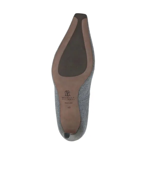 Brunello Cucinelli Minimal Highheeled Shoes