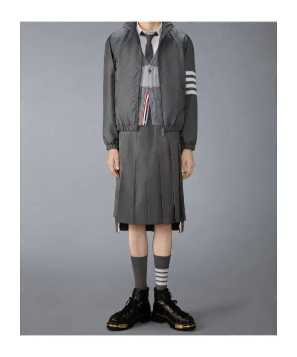 Thom Browne Cashmere 4-bar Striped Cardigan
