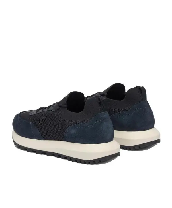 Emporio Armani Logo Patch Sneakers